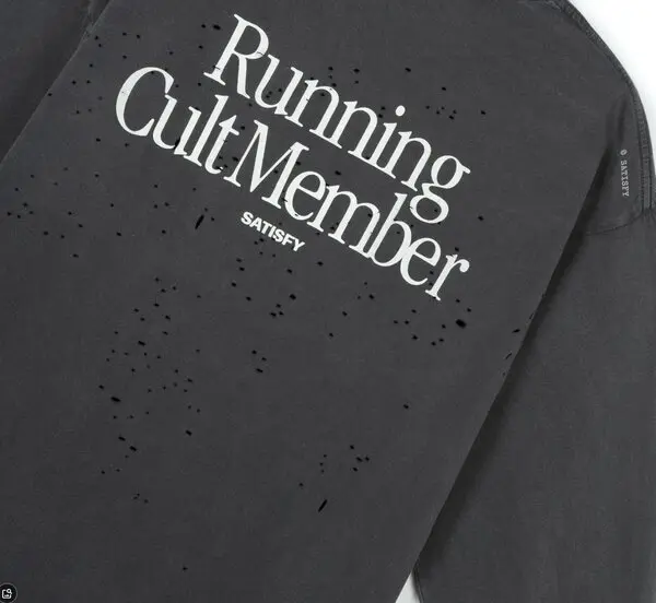 Satisfy Logo Long Sleeve T-shirt