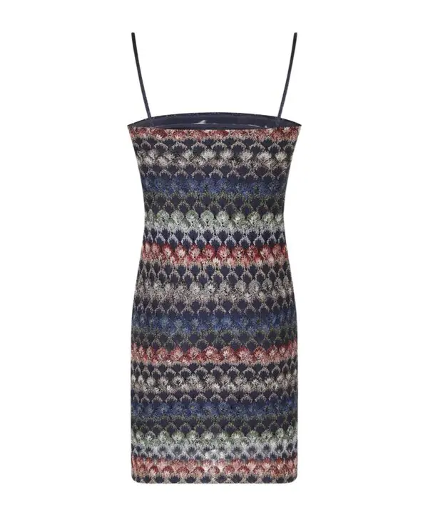 Missoni Bustier Mini Dress With Lace Motif