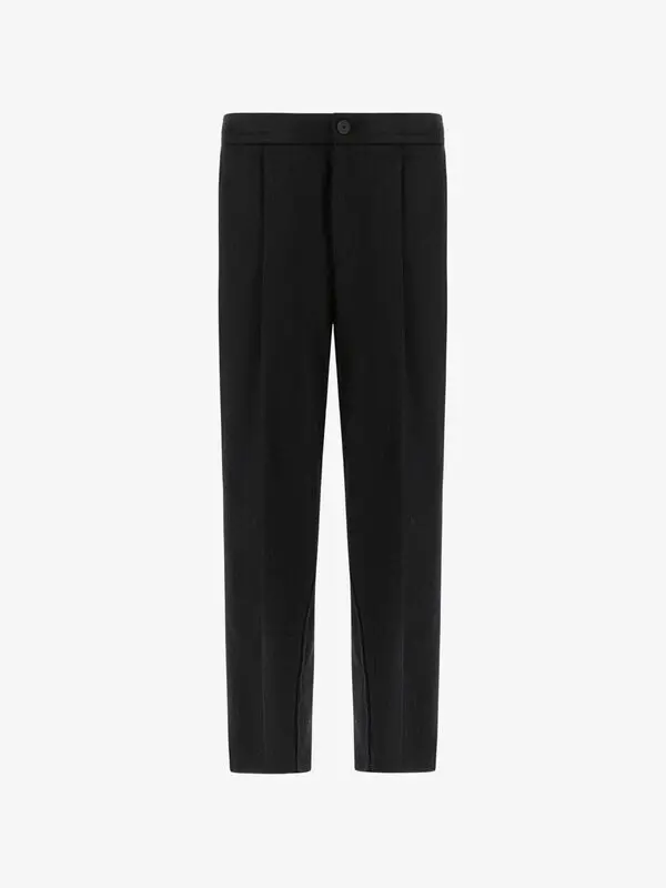 Herno Wool-twill Pleated Trousers
