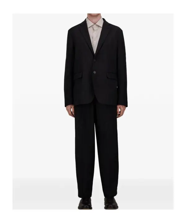 Herno Wool-twill Pleated Trousers