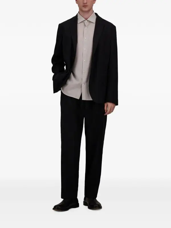 Herno Wool-twill Pleated Trousers