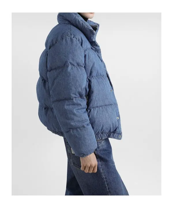 Dolce & Gabbana Dolce Gabbana Denim Puffer Jacket