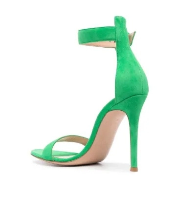 GIANVITO ROSSI Portofino 105mm Suede Sandals