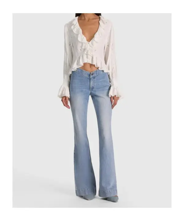ALICEOLIVIA Alice Olivia Blouse White