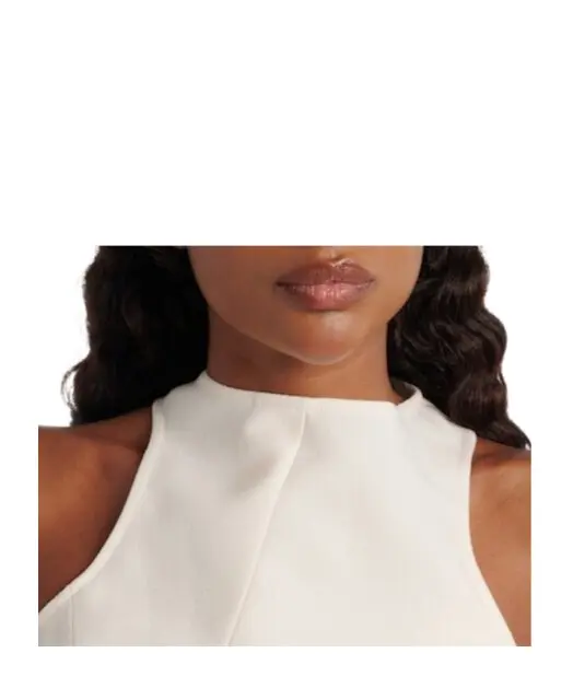 Magda Butrym Asymmetric Peplum Wool-blend Top