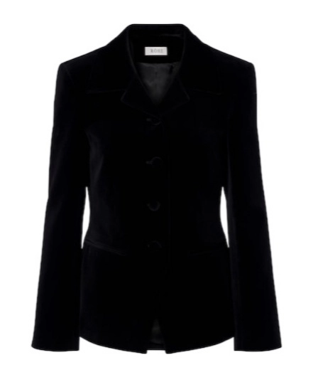 RÓHE Single-breasted Cotton Velvet Blazer