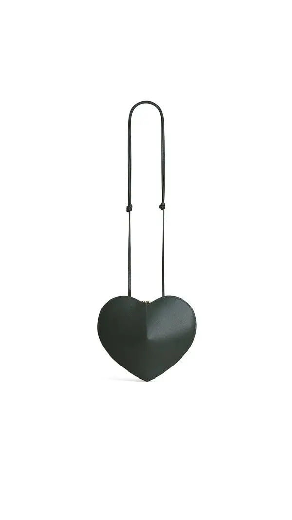 Alaïa Le Cœur Bi-material Bag In Leather