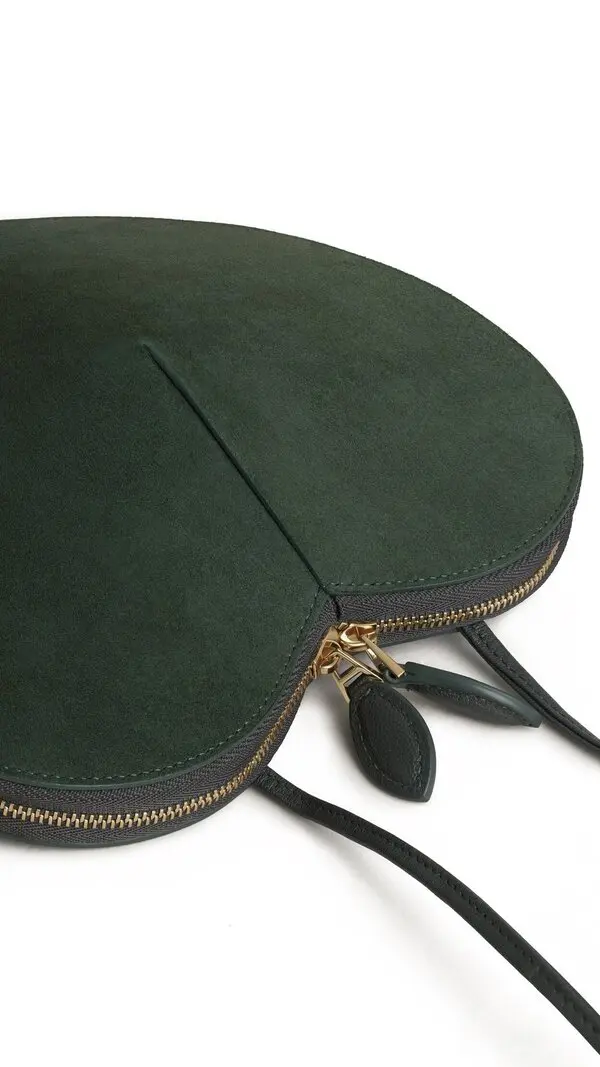 Alaïa Le Cœur Bi-material Bag In Leather