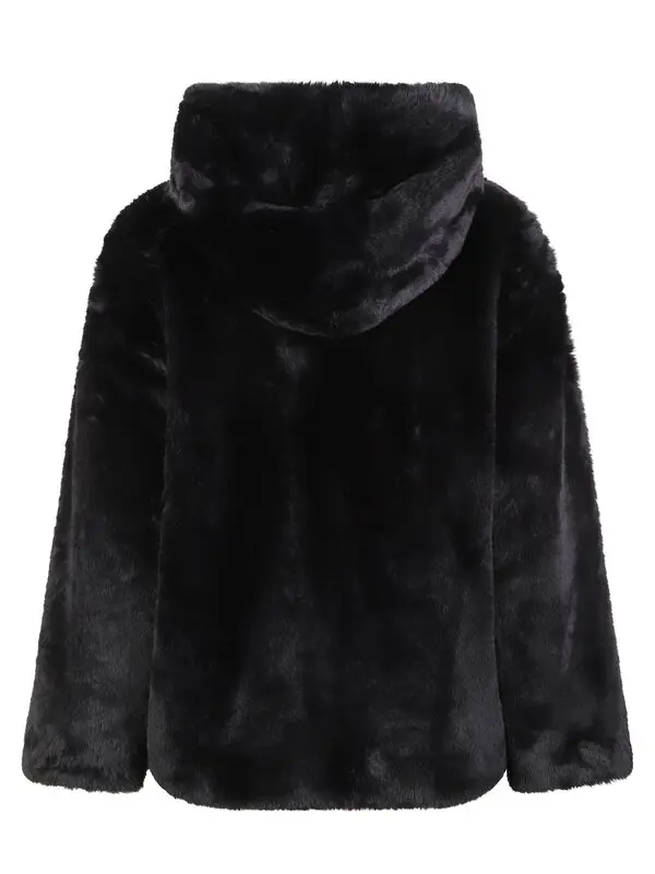 Max Mara Rugiada Zip-up Coat - Black