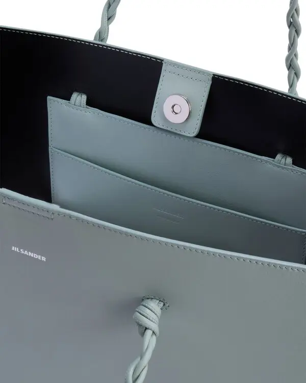 JIL SANDER Tangle Large Leather Shopper Tote