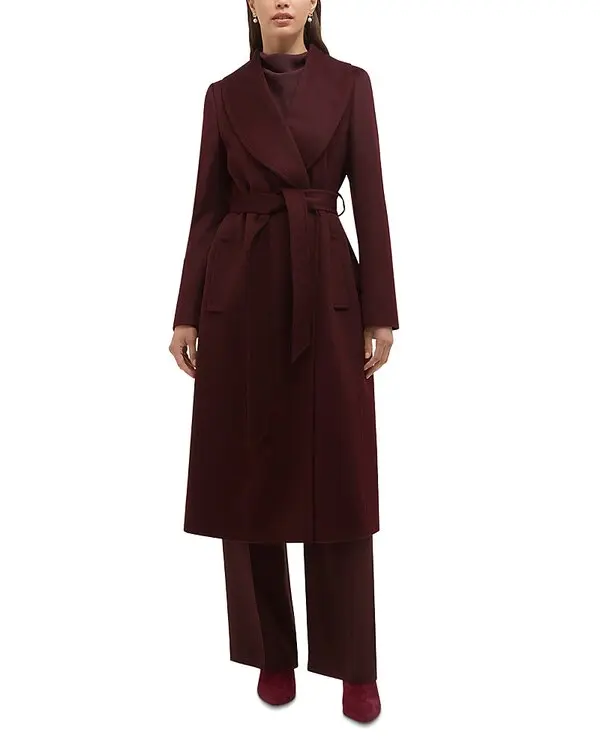 HOBBS LONDON Sara Wool Belted Coat