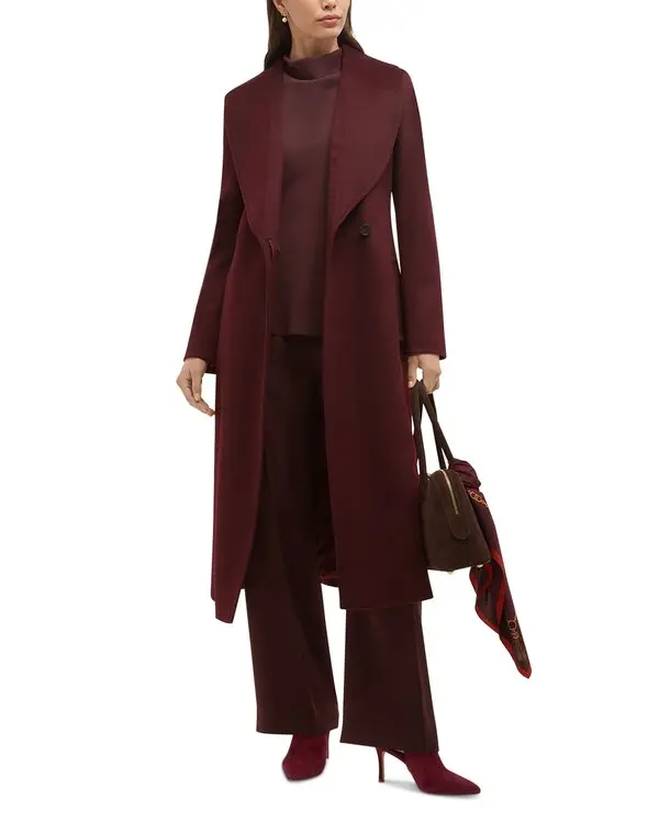HOBBS LONDON Sara Wool Belted Coat