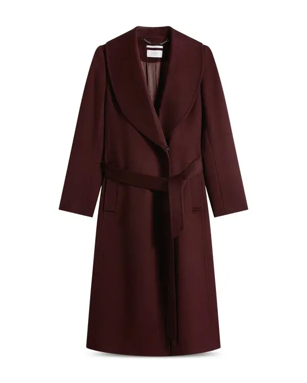 HOBBS LONDON Sara Wool Belted Coat