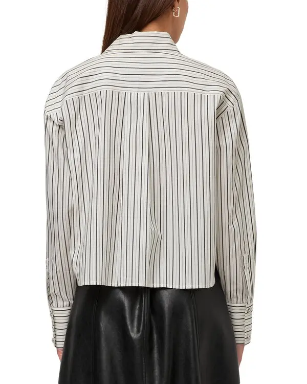 Fifteen Twenty Dianne Cotton Stripe Button-up Shirt