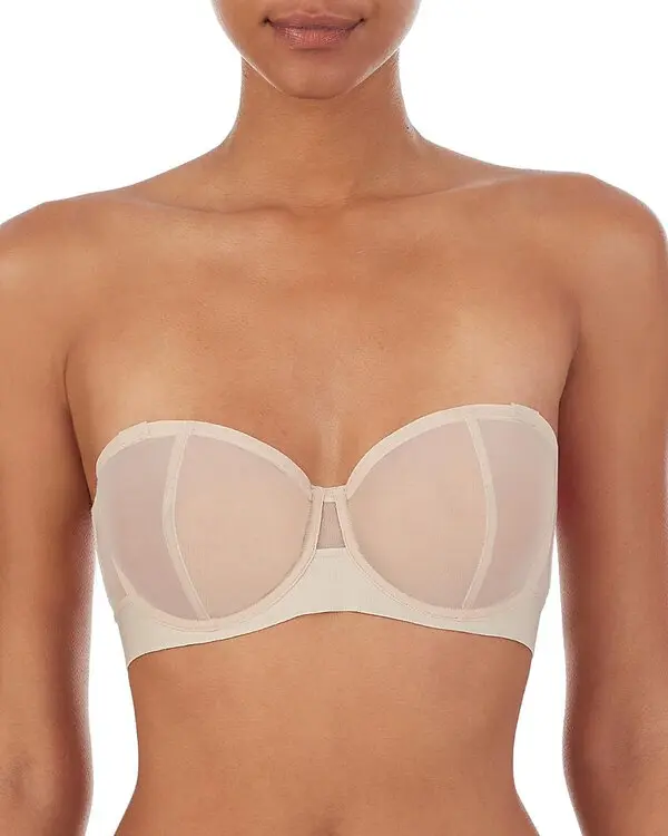 Dkny Sheers Convertible Strapless Bra - Cashmere