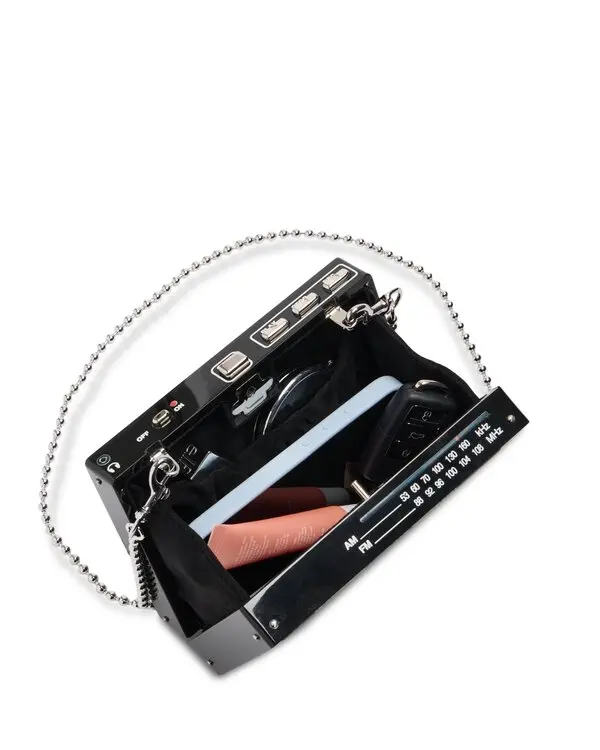 Moschino Casette Walk Bag - Black