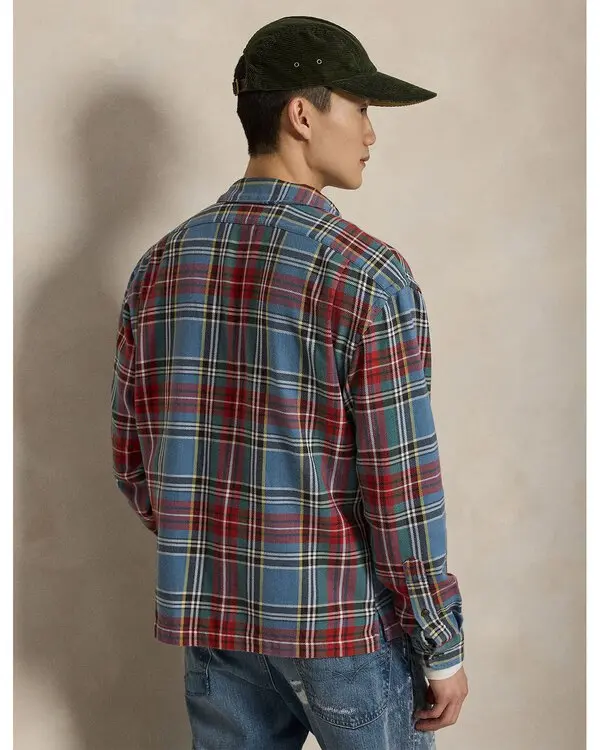 Polo Ralph Lauren Cotton Classic Fit Plaid Flannel Camp Shirt