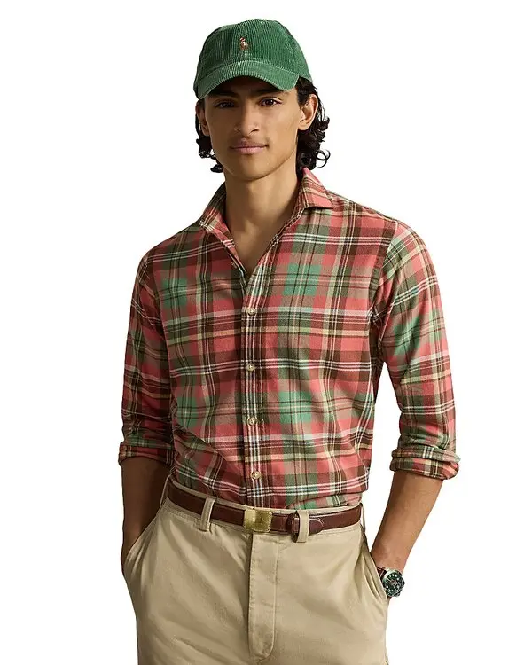 Polo Ralph Lauren Cotton Classic Fit Plaid Flannel Shirt