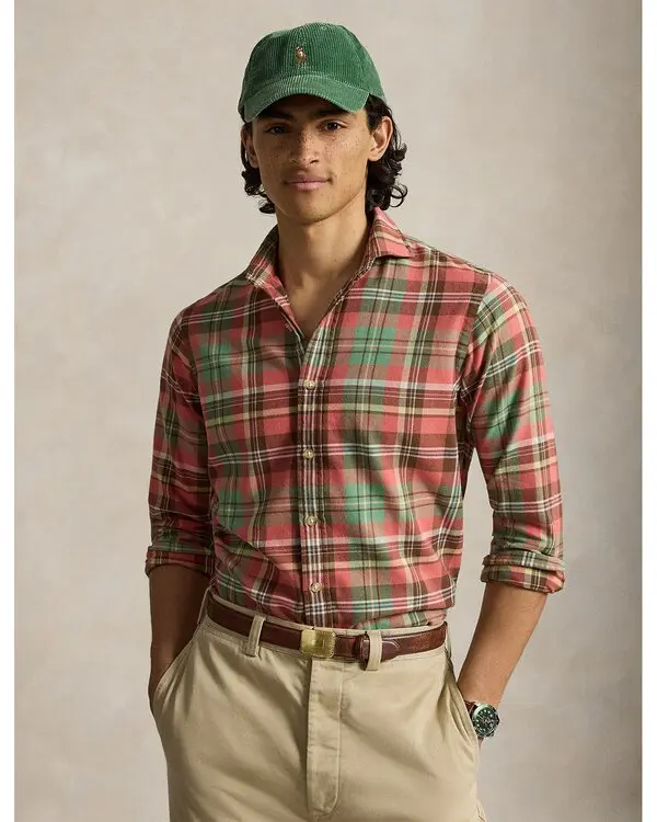 Polo Ralph Lauren Cotton Classic Fit Plaid Flannel Shirt