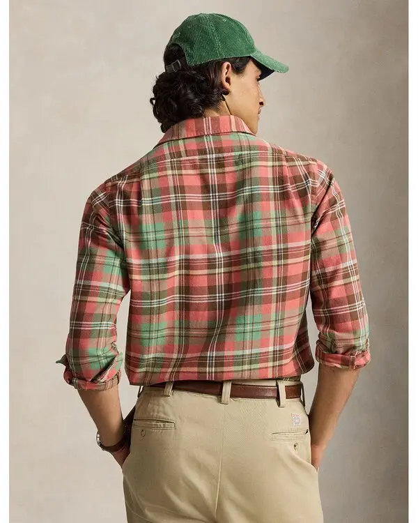Polo Ralph Lauren Cotton Classic Fit Plaid Flannel Shirt