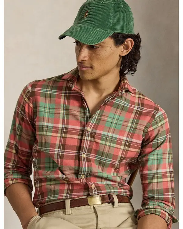 Polo Ralph Lauren Cotton Classic Fit Plaid Flannel Shirt