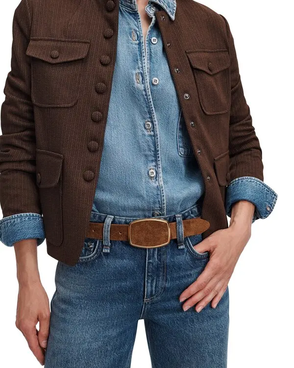 Rag & Bone Wyatt Leather Belt