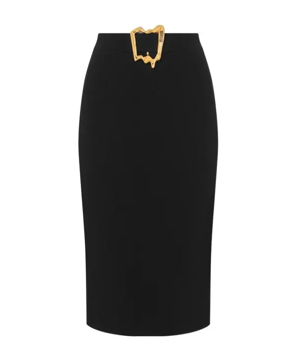 Moschino Buckle-detail Skirt