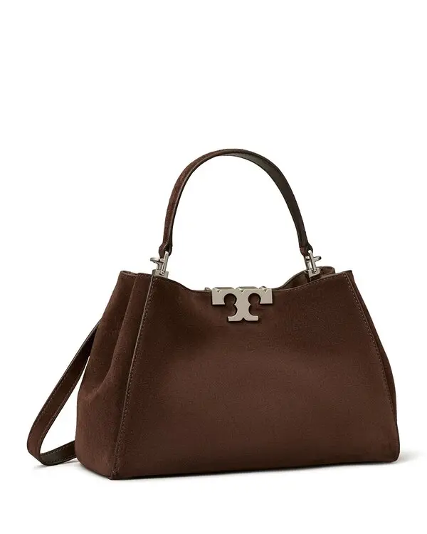 Tory Burch Eleanor Medium Suede Satchel