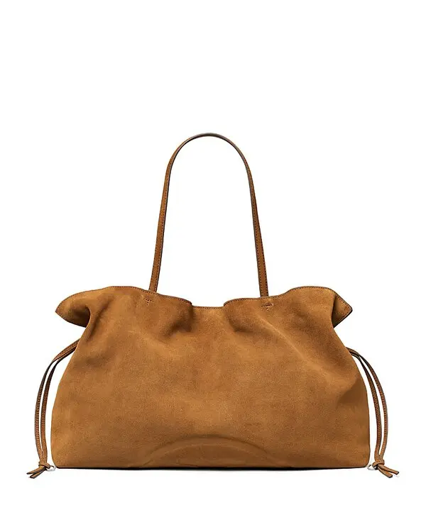 Tory Burch Ella Suede Drawstring Tote