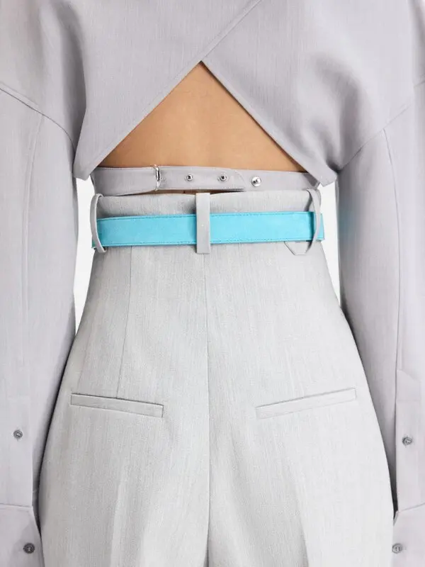 Jacquemus Cropped Long-sleeve Top