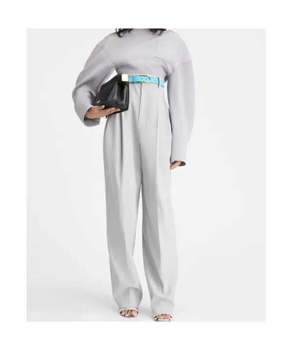 Jacquemus Cropped Long-sleeve Top