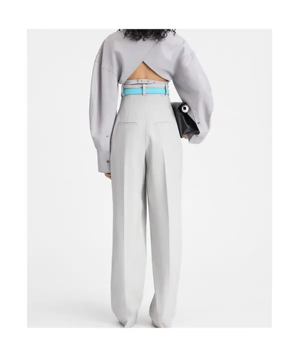 Jacquemus Cropped Long-sleeve Top