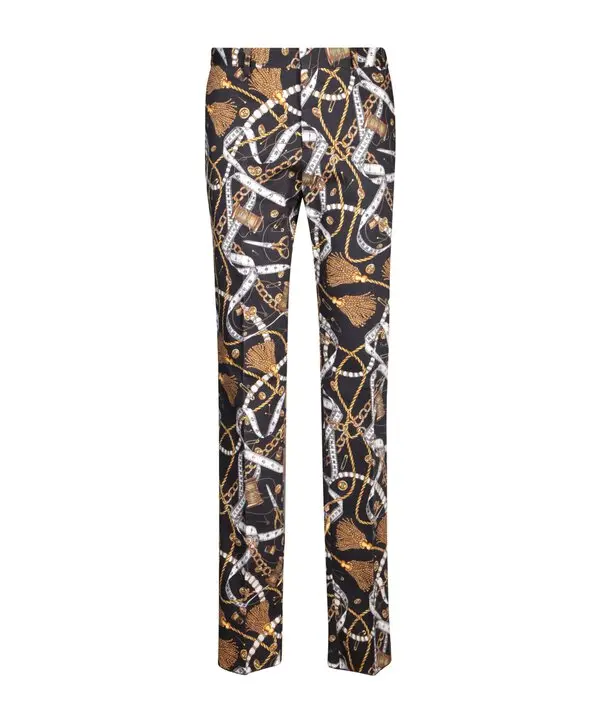 Moschino Pattern Printed Straight Pants