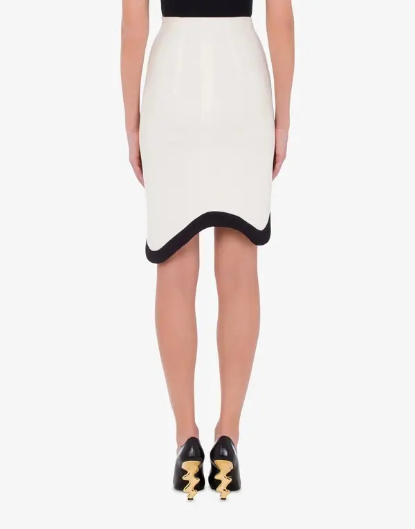 Moschino Tailored-cut Asymmetric Skirt