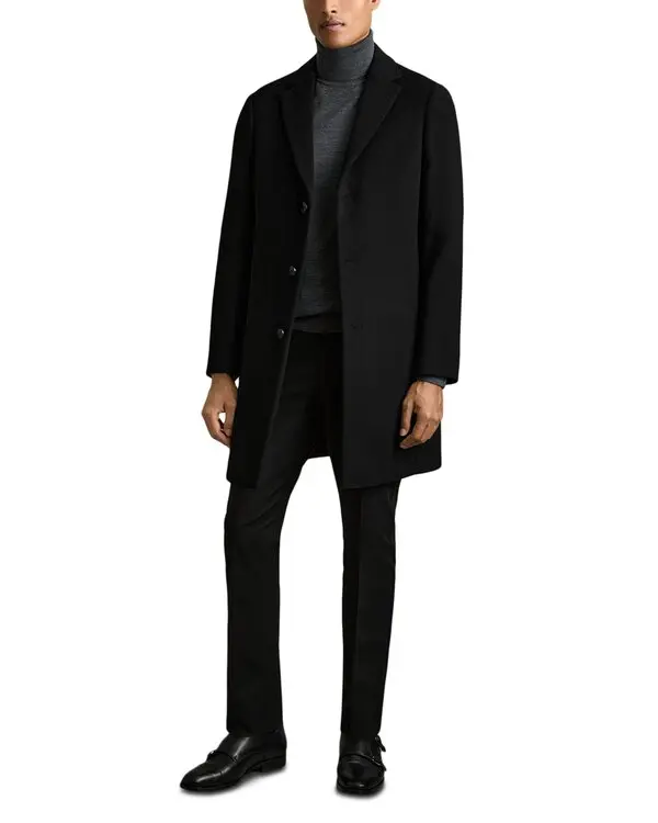 REISS Gable Wool Blend Overcoat