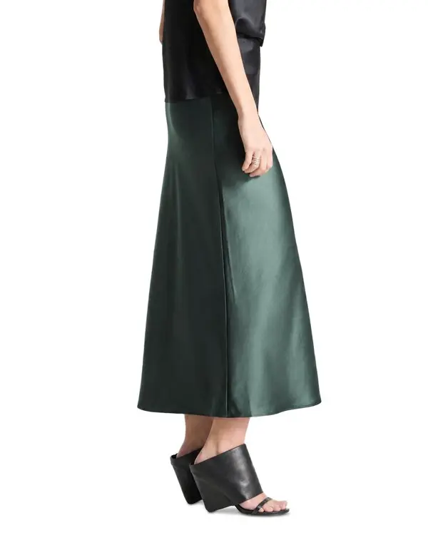 SAINT ART Talia Charmeuse Maxi Skirt