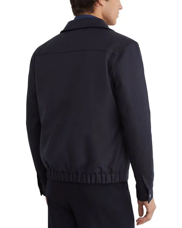 REISS Americas Twill Jacket - Navy