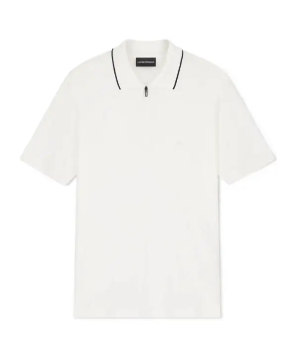 Emporio Armani Short-sleeved Collared Polo Shirt