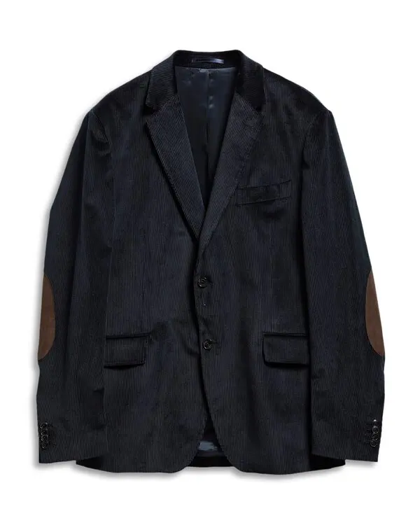 Barbour Brosnan Cotton Blend Tailored Fit Blazer - Navy