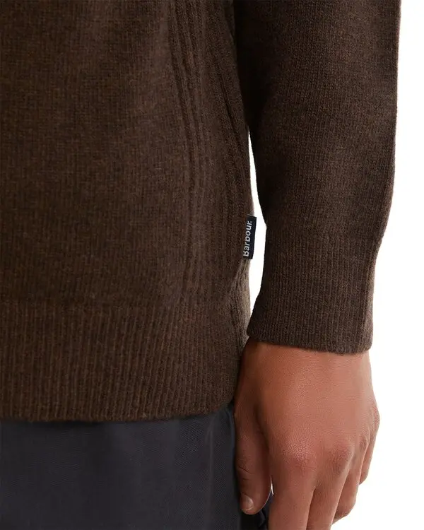 Barbour Holden Wool Half Zip Sweater