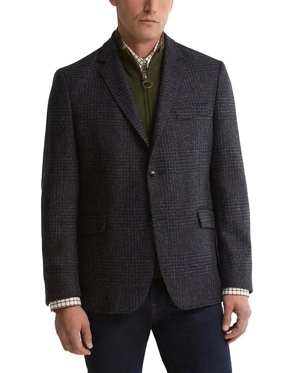 Barbour Bryson Moons Wool Tailored Fit Blazer