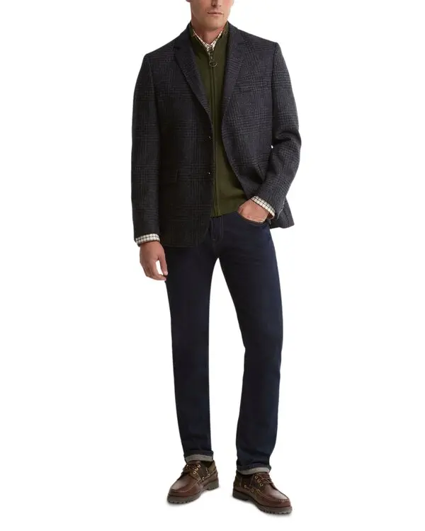 Barbour Bryson Moons Wool Tailored Fit Blazer