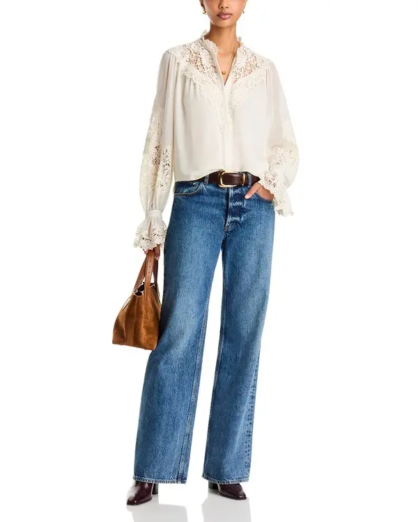 Kobi Halperin West Embroidered Blouse
