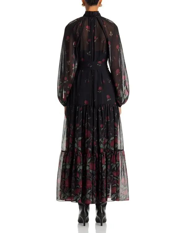 Kobi Halperin Robin Printed Maxi Dress