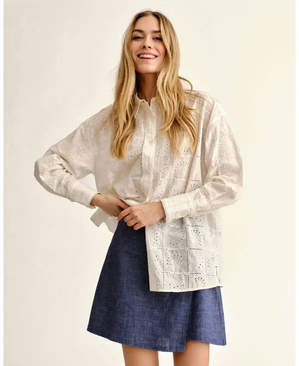 CARTOLINA Margaux Eyelet Shirt