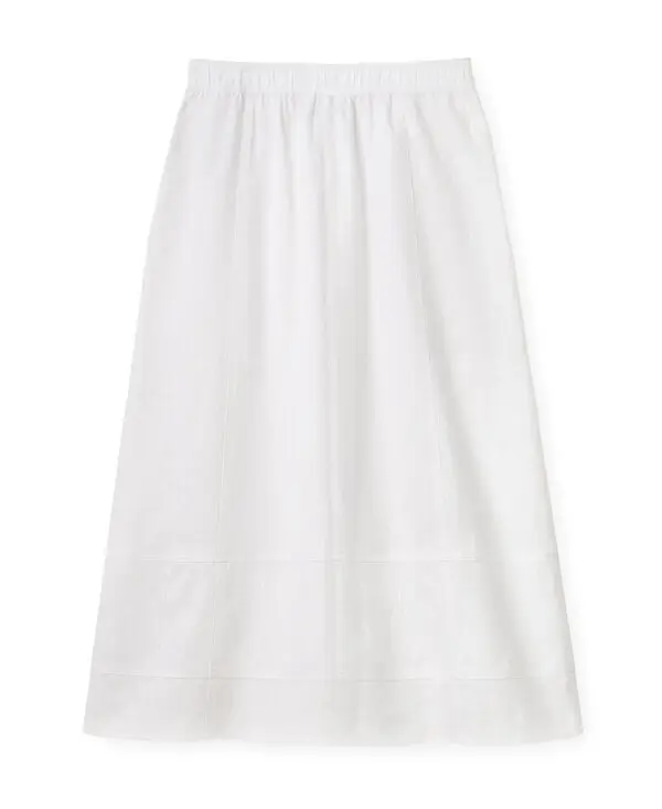 CARTOLINA Alice Linen Midi Skirt
