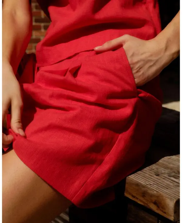 CARTOLINA Frankie Linen Shorts