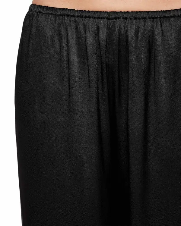 ALLSAINTS Lycia Satin Crepe Wide Leg Pants