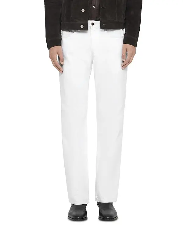 ALLSAINTS Regular Fit Bootcut Jeans - Optic White