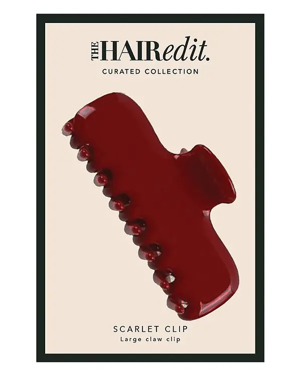THE HAIR EDIT Scarlet Claw Clip
